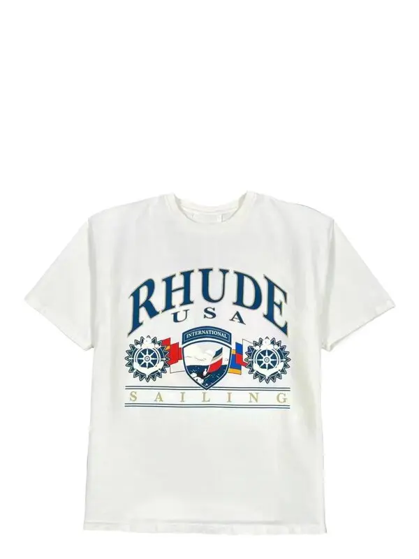 Rhude Icon Sailing T-shirt - White