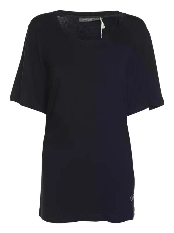 Marina Rinaldi Jersey T-shirt - Blue