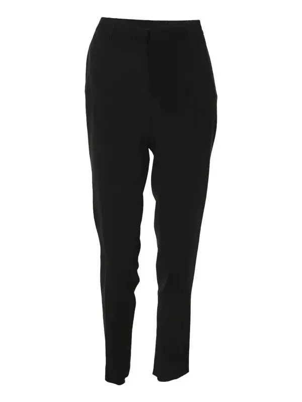 Moschino Crepe Trousers - Black