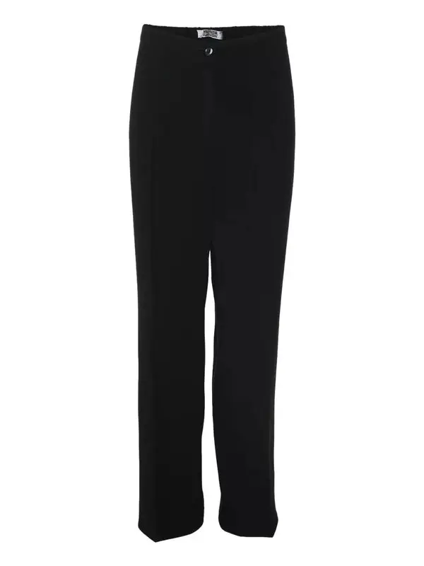 KRIZIA Crepe Stretch Trousers - Black