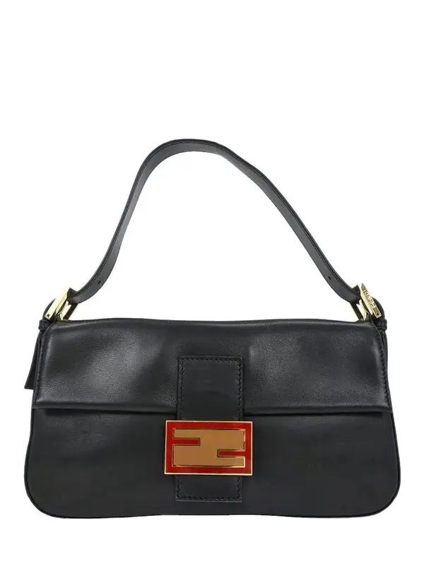 Fendi Baguette Handbag - Black