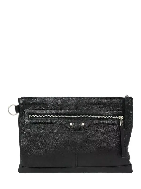 Balenciaga 2015 M Clip Clutch Bag - Black