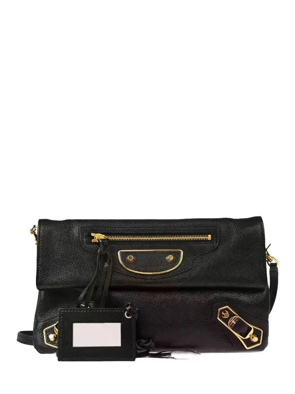 Balenciaga 2015 Envelope Shoulder Bag - Black