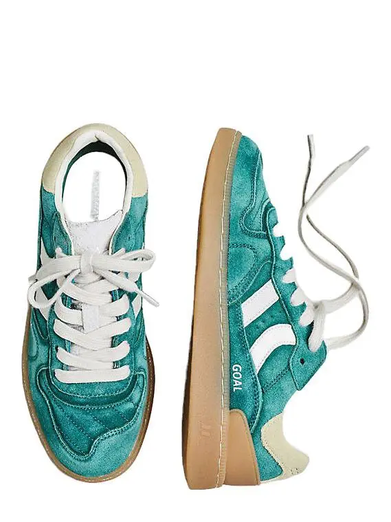 COOLWAY Goal Bleached Sneakers - Green