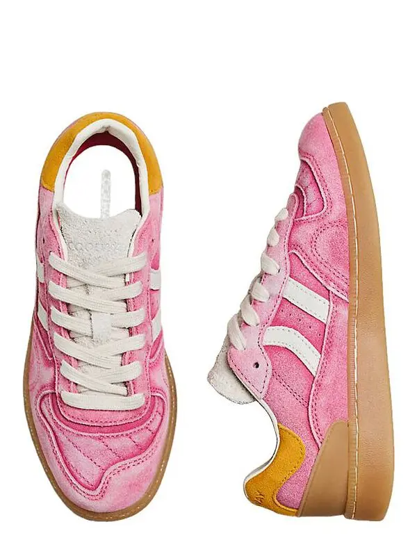 COOLWAY Goal Bleached Sneakers - Pink