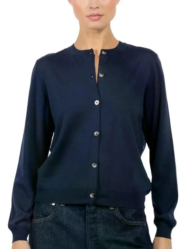 PIERRE-LOUIS MASCIA Panelled Cardigan - Blue