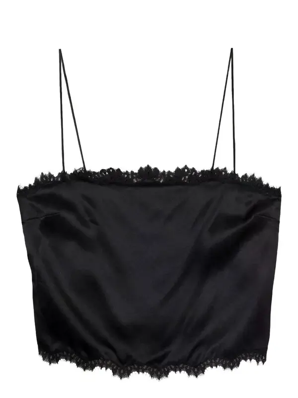 DÔEN Loure Lace Top - Black