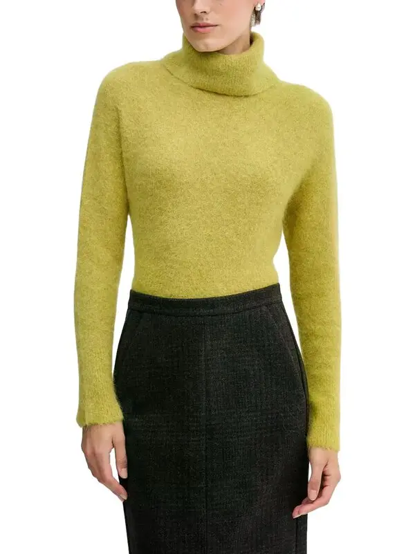 SANDRO FERRONE Roll-neck Sweater - Green