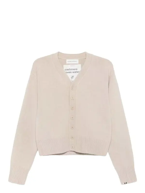 EXTREME CASHMERE X Buttoned Cardigan - Neutrals