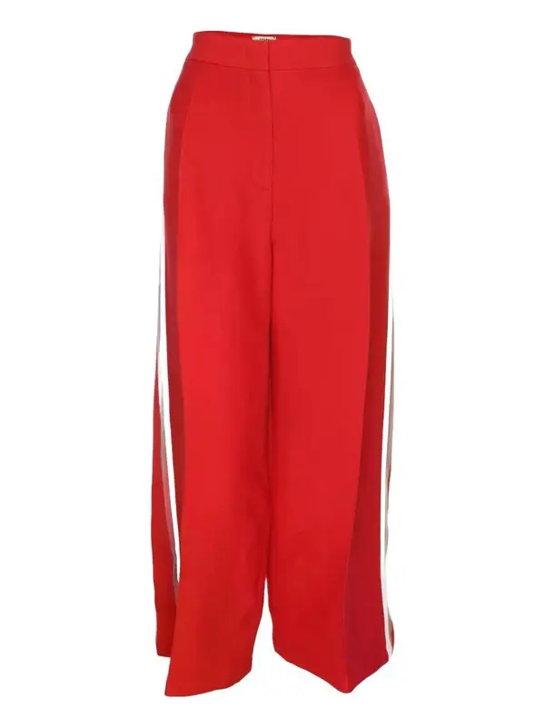 Fendi Stripe Trousers - Red