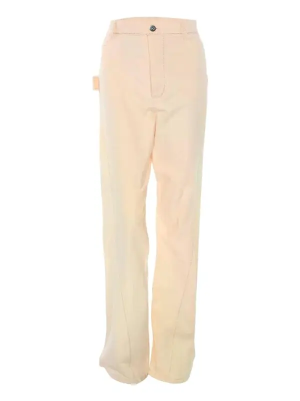 Bottega Veneta Cotton Panelled Trousers - Pink