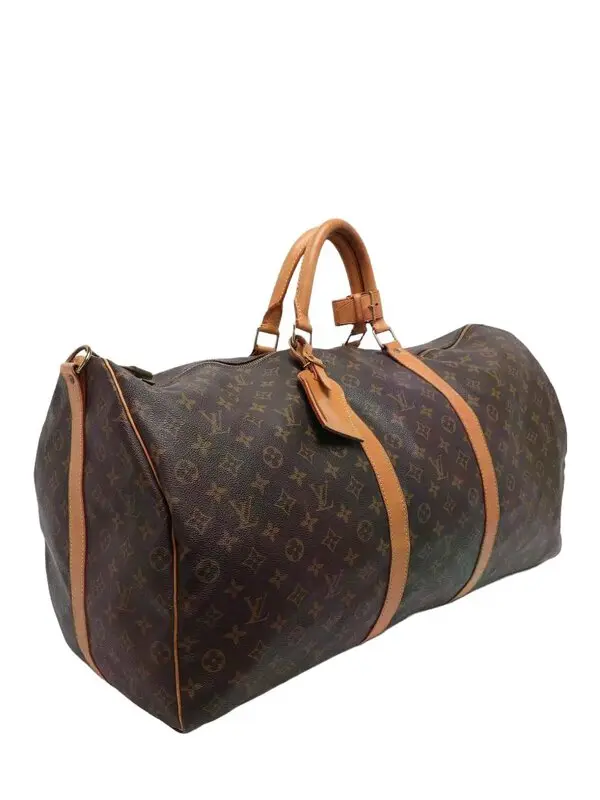 LOUIS VUITTON Keepall Bandouliere 60 Holdall - Brown