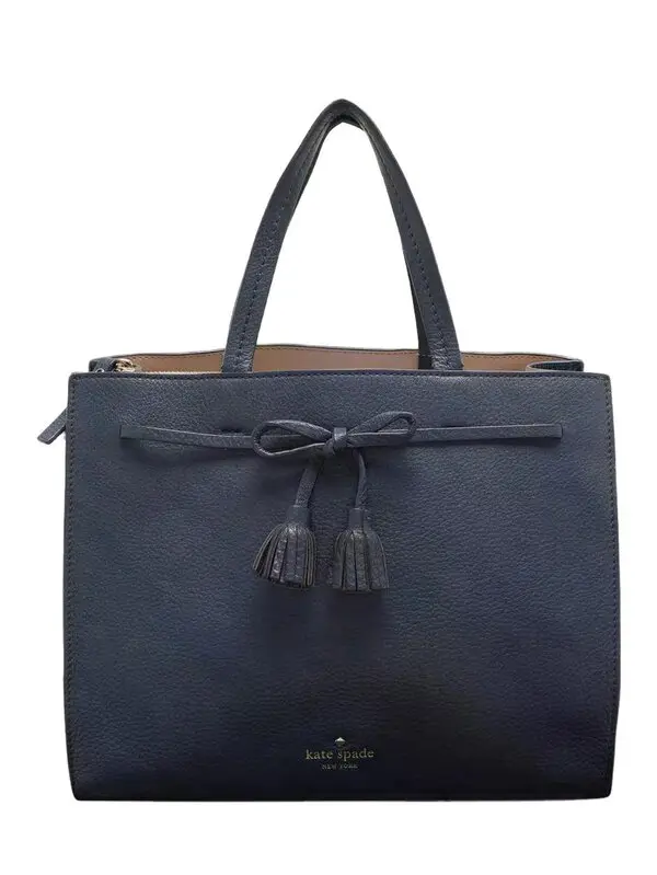 Kate Spade New York Hayes Street Tassel-detail Tote Bag - Blue
