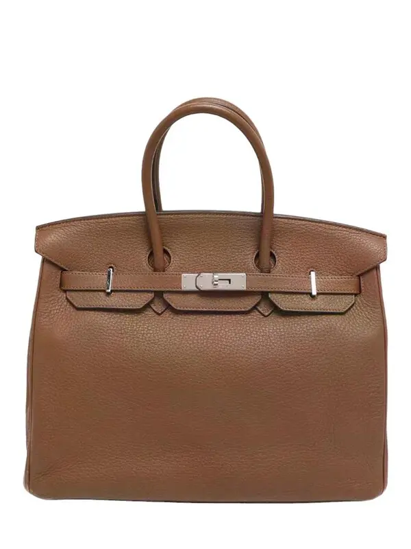 Hermès 2009 Birkin 35 Tote Bag - Brown