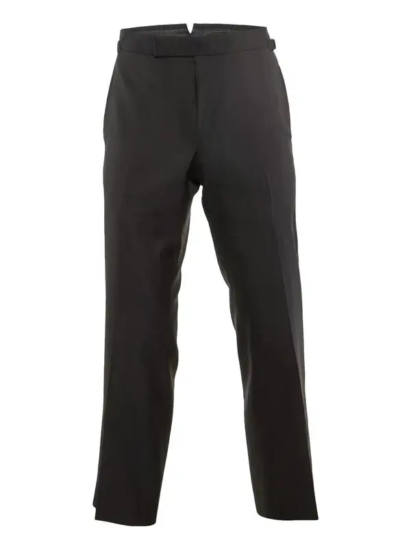 TOM FORD Tailored Wool Trousers - Black