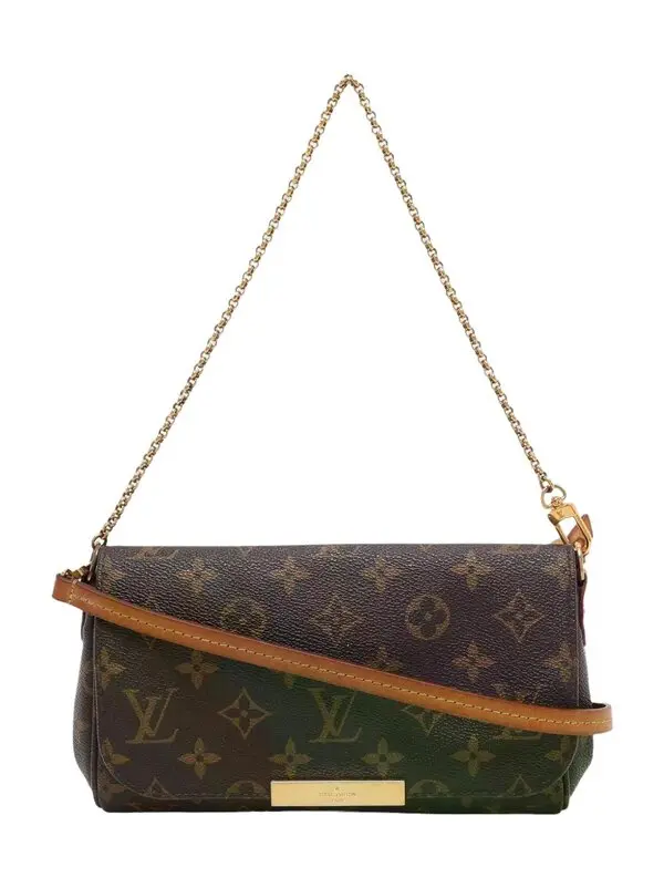LOUIS VUITTON 2013 Favorite Pm Monogram Tote Bag - Brown