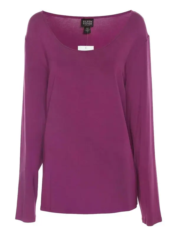 Eileen Fisher Long-sleeve T-shirt - Purple