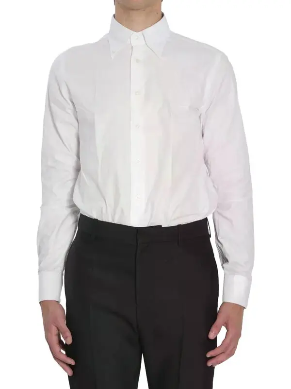 BORRIELLO NAPOLI Vomero Button-down Shirt - White
