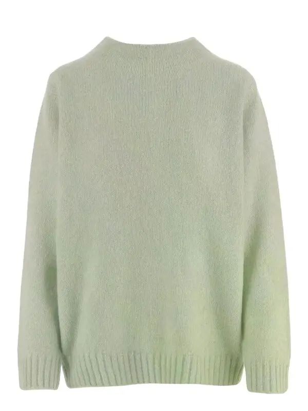 Arch4 Ribbed Crew-neck Sweater - Green