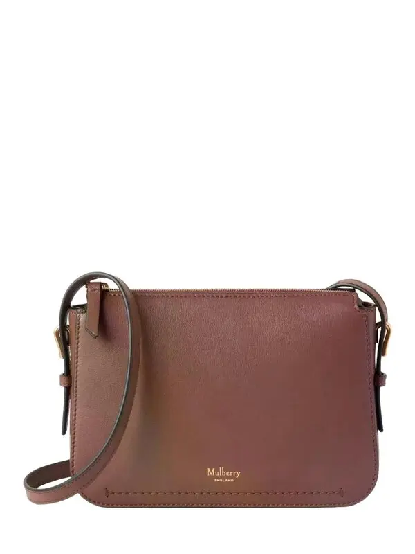 Mulberry Rectangular Cross-body Bag - Brown