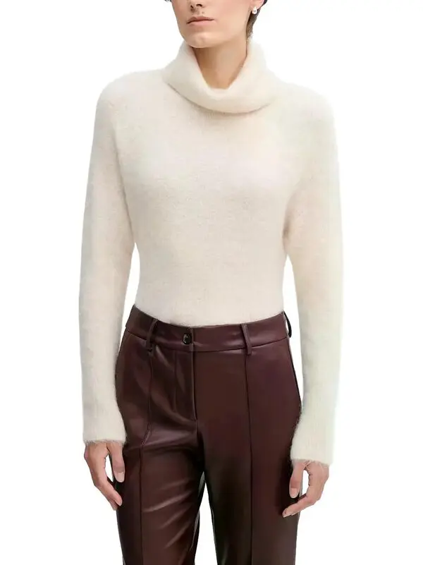 SANDRO FERRONE Roll-neck Sweater - Neutrals