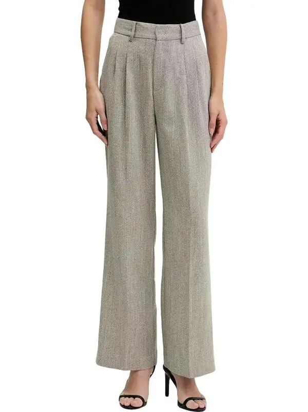 PEDRO DEL HIERRO Pleated Trousers - Grey