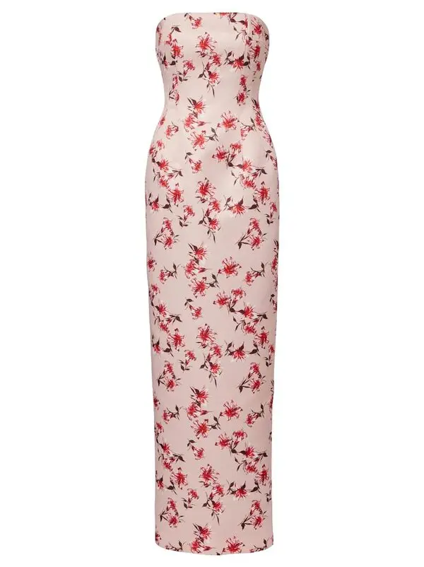 EMILIA WICKSTEAD Laelia Floral Gown - Pink