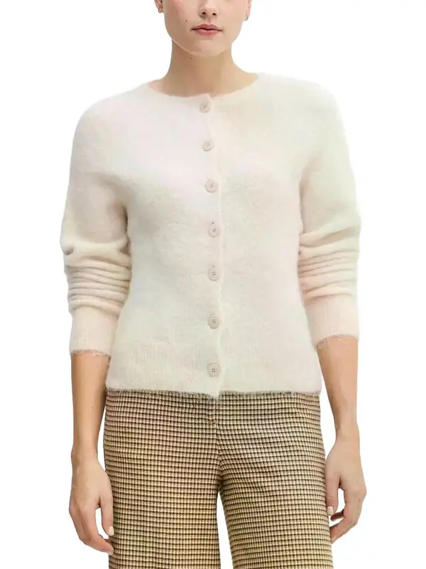 SANDRO FERRONE Buttoned Cardigan - Neutrals
