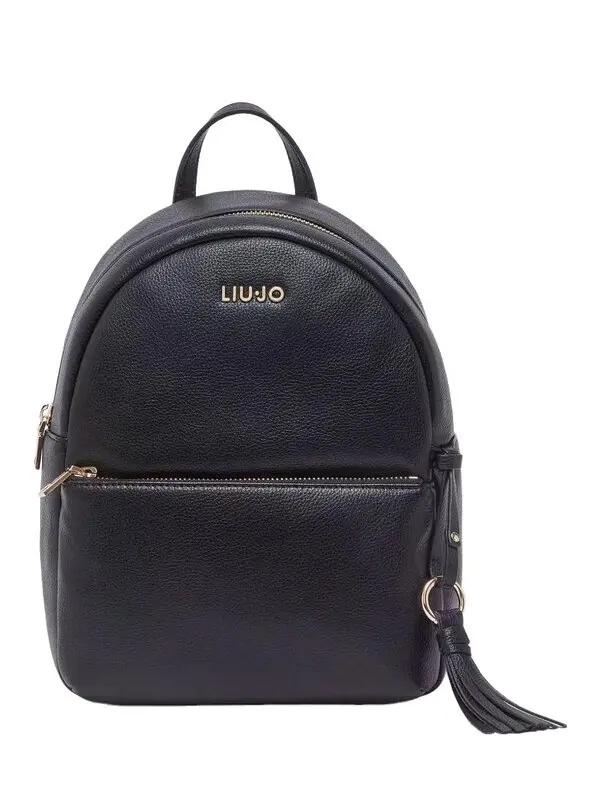 Liu Jo Logo-plaque Backpack - Black