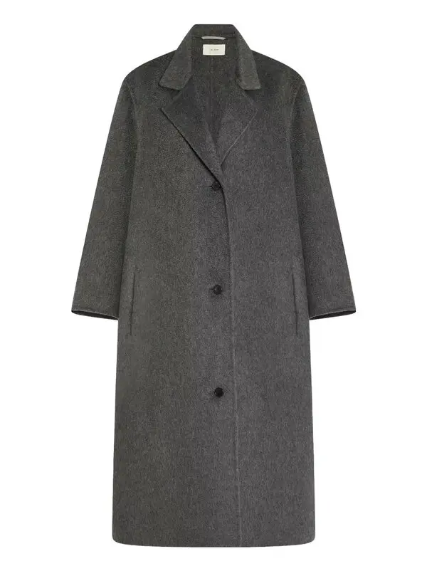 THE ROW Gustaf Buttoned Coat - Grey