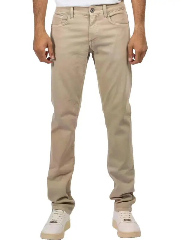 JUDE Axe Button Jeans - Neutrals