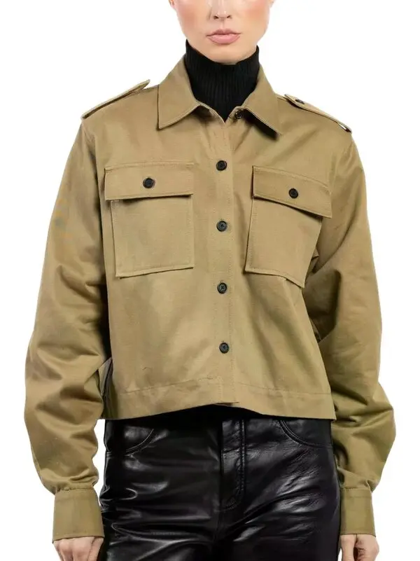 ARLO MOTT Flap-pocket Jacket - Neutrals