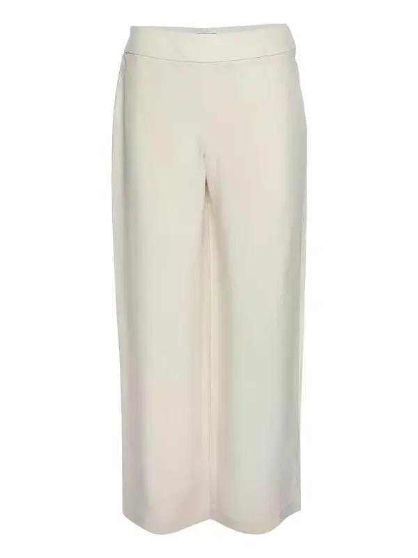 Giorgio Armani Fluid-leg Palazzo Pants - Neutrals