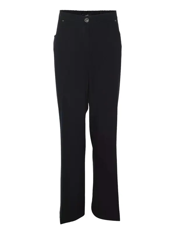 ELENA MIRO` Crystal-embellished Jersey Trousers - Blue