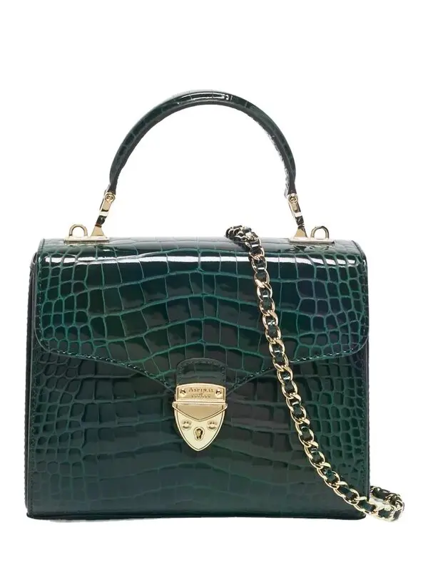 ASPINAL OF LONDON Mayfair Tote Bag - Green