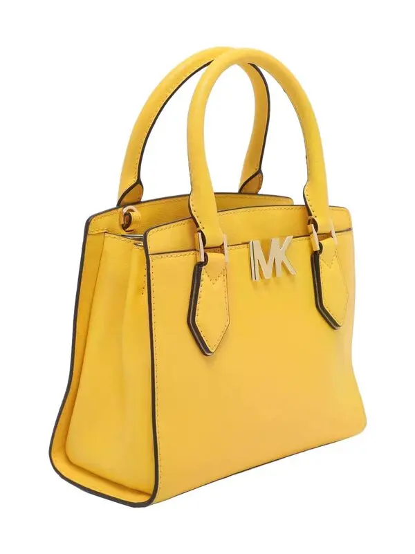 Michael Kors Mott Leather Tote Bag - Yellow