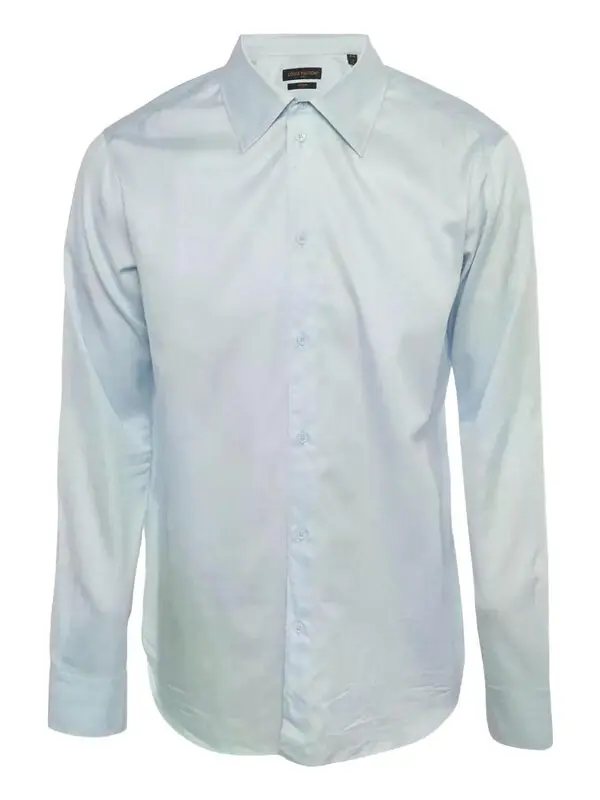 LOUIS VUITTON Striped Cotton Shirt - Blue