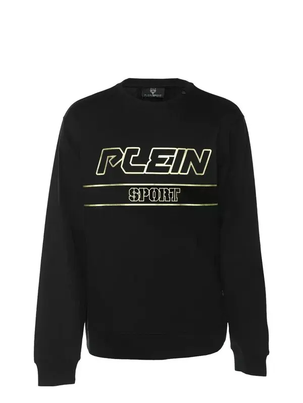 PLEIN SPORT Crew-neck Sweatshirt - Black