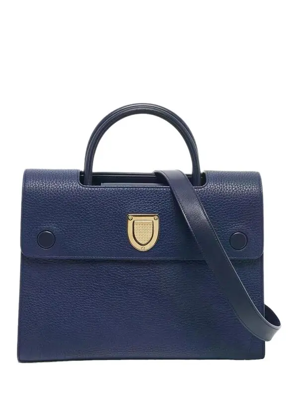Dior 2016 Leather Tote Bag - Blue