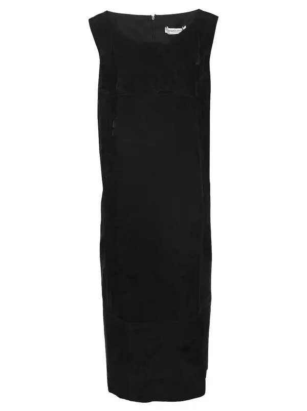 Marina Rinaldi Sleeveless Midi Dress - Black