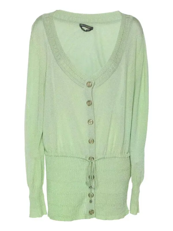 Marina Rinaldi Buttoned Cardigan - Green