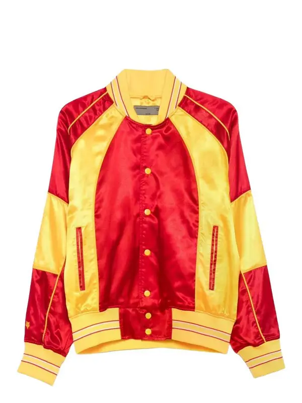 KIKO KOSTADINOV X Fox Lab Contrast Bomber Jacket - Red