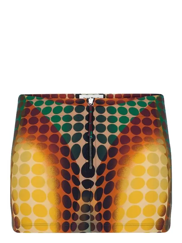 Jean Paul Gaultier Re-edition Mini Skirt - Orange