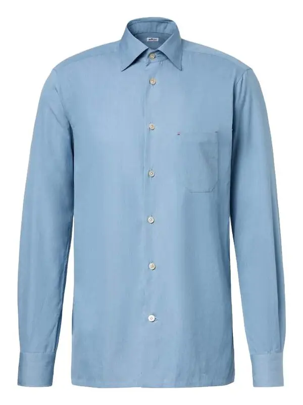 Kiton Cotton Shirt - Blue