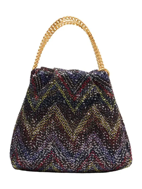 Missoni Caperdoni Embellished Pouch - Multicoloured