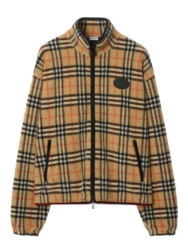 Burberry Fairfax Fleece Jacket - Multicolour