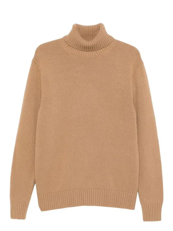 SEVEN GAUGE Wool Sweater - 733 Cammello