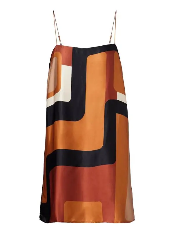 Faithfull The Brand Phylis Printed Minidress - Multicoloured
