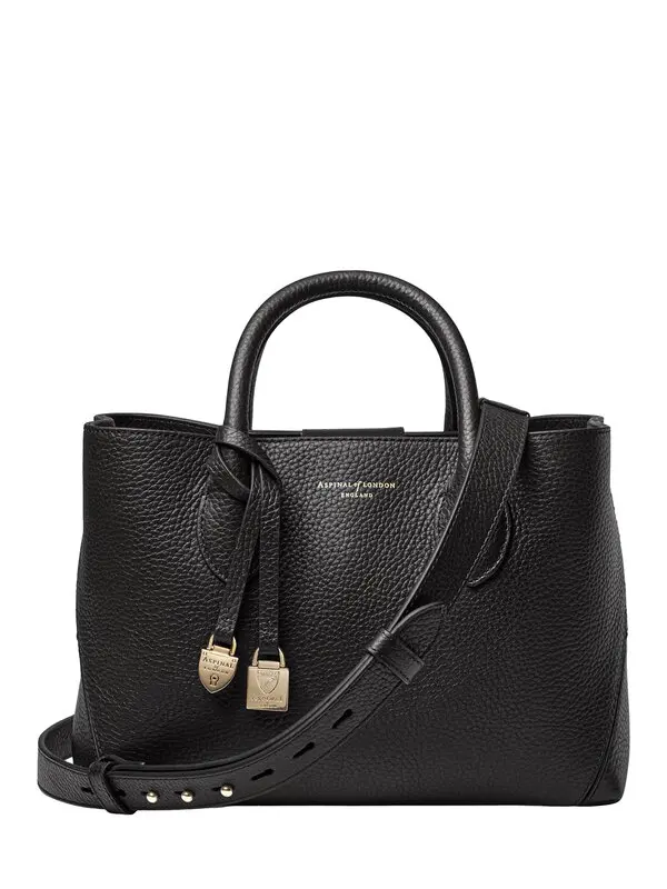 ASPINAL OF LONDON Midi London Tote Bag - Black