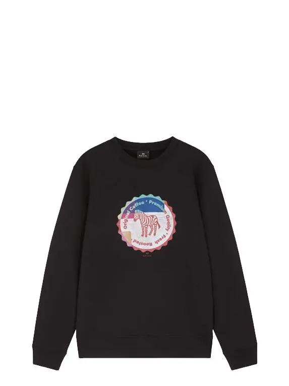 Paul Smith Printed Sweatshirt - Black